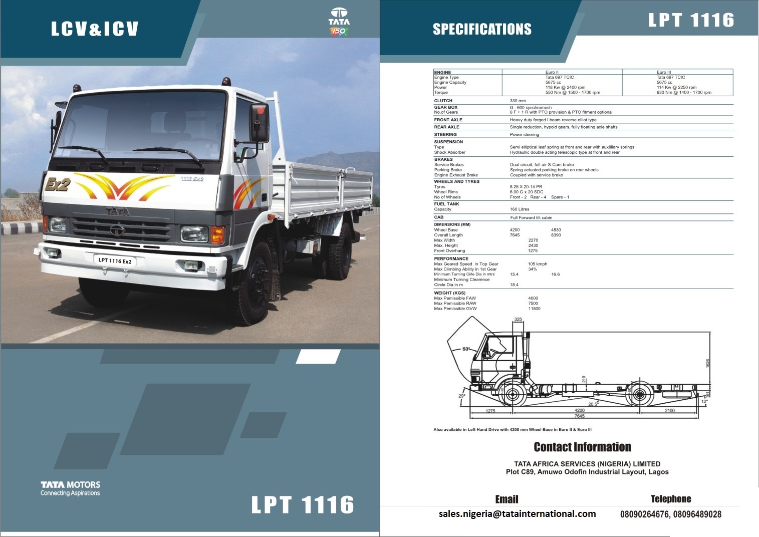 Commercial Vehicles | Tata International Nigeria