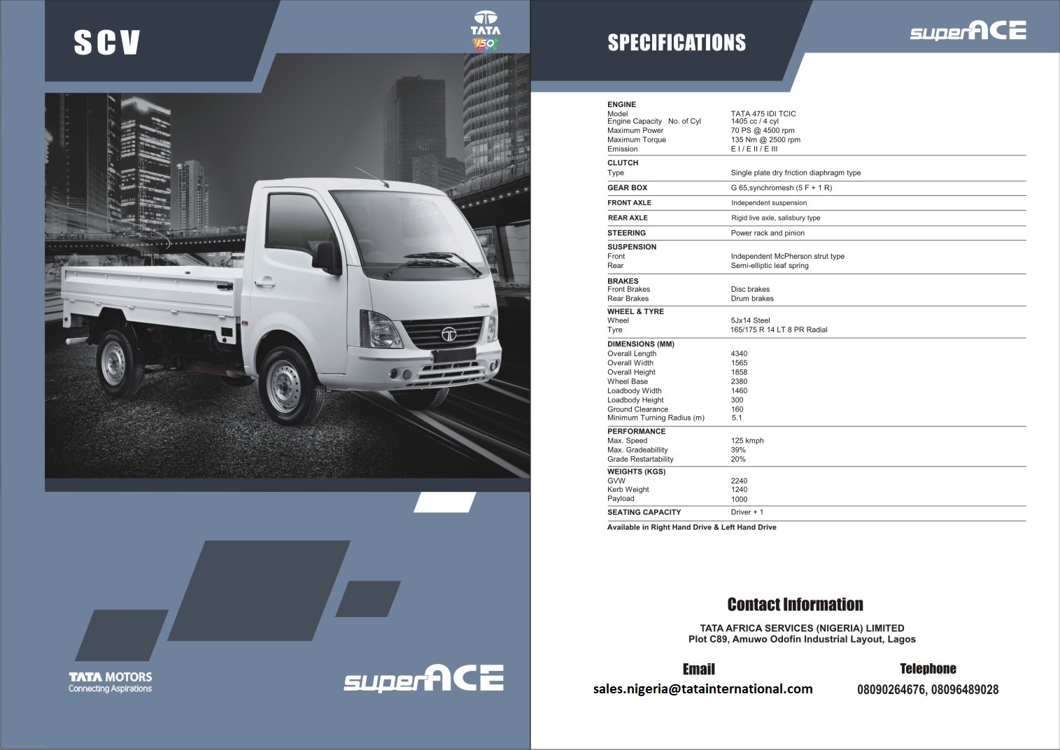 Commercial Vehicles | Tata International Nigeria